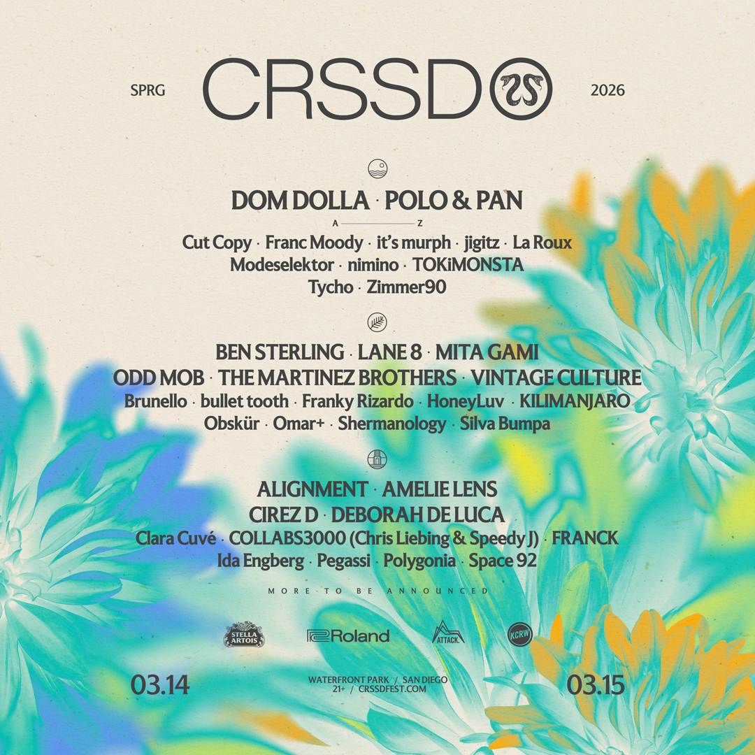 CRSSD Festival Announces Lineup for Spring 2026 Edition - Electric Mode